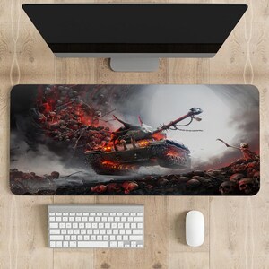 World of Tanks Mouse Pad, Gaming Mouse Pad, Desk Mat, Customize Mouse ...