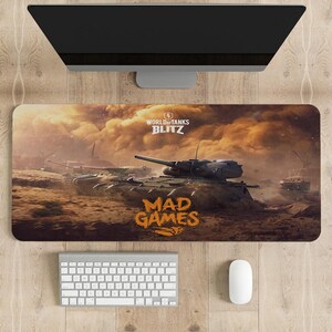 World of Tanks Mouse Pad, Gaming Mouse Pad, Desk Mat, Customize Mouse ...