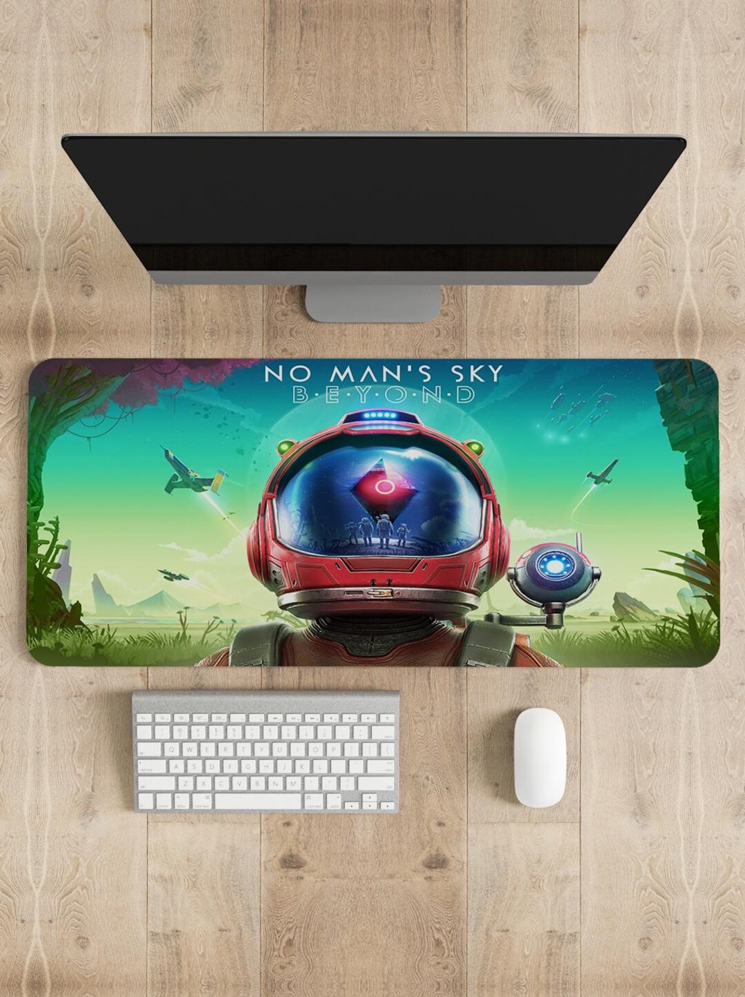 No Man's Sky Mouse Pad, Gaming Mouse Pad, Desk Mat, Customize Mouse Pad ...