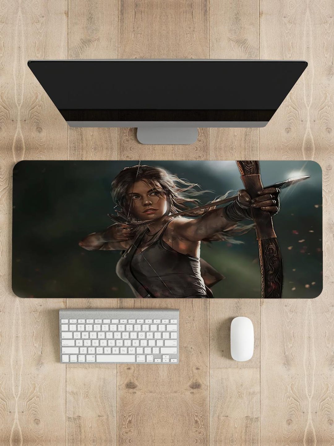 Tomb Raider Mouse Pad, Gaming Mouse Pad, Desk Mat, Customize Mouse Pad ...