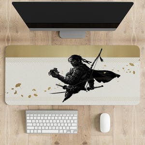 Ghost of Tsushima Mouse Pad, Gaming Mouse Pad, Desk Mat, Customize ...