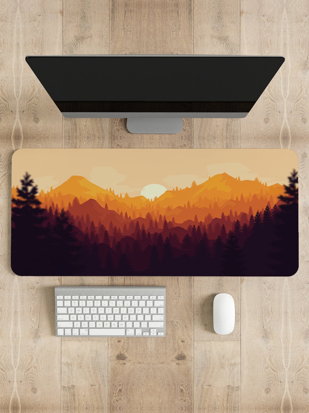 Firewatch Mouse Pad, Gaming Mouse Pad, Desk Mat, Customize Mouse Pad ...