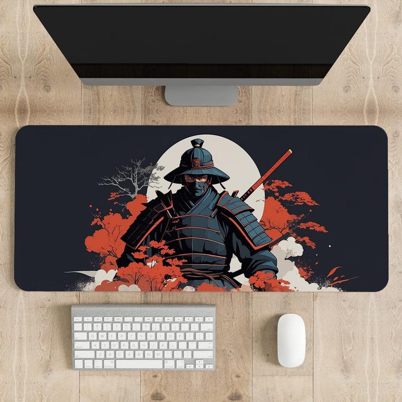 Samurai Mouse Pad - Etsy