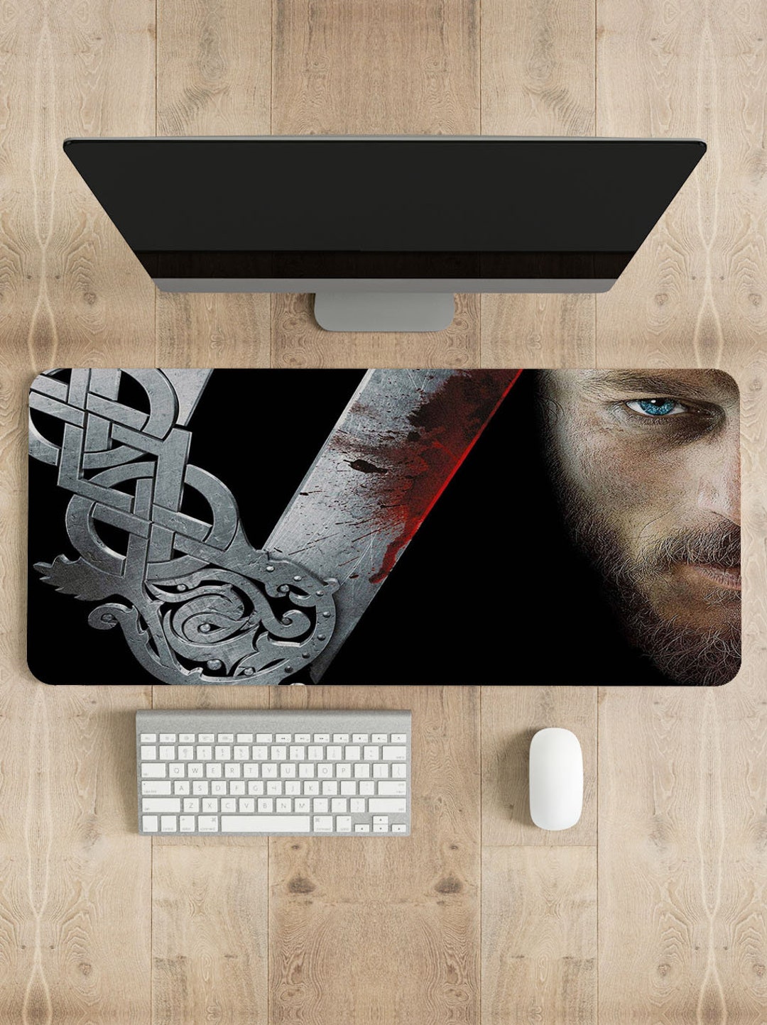 Vikings Mouse Pad, Gaming Mouse Pad, Desk Mat, Customize Mouse Pad ...