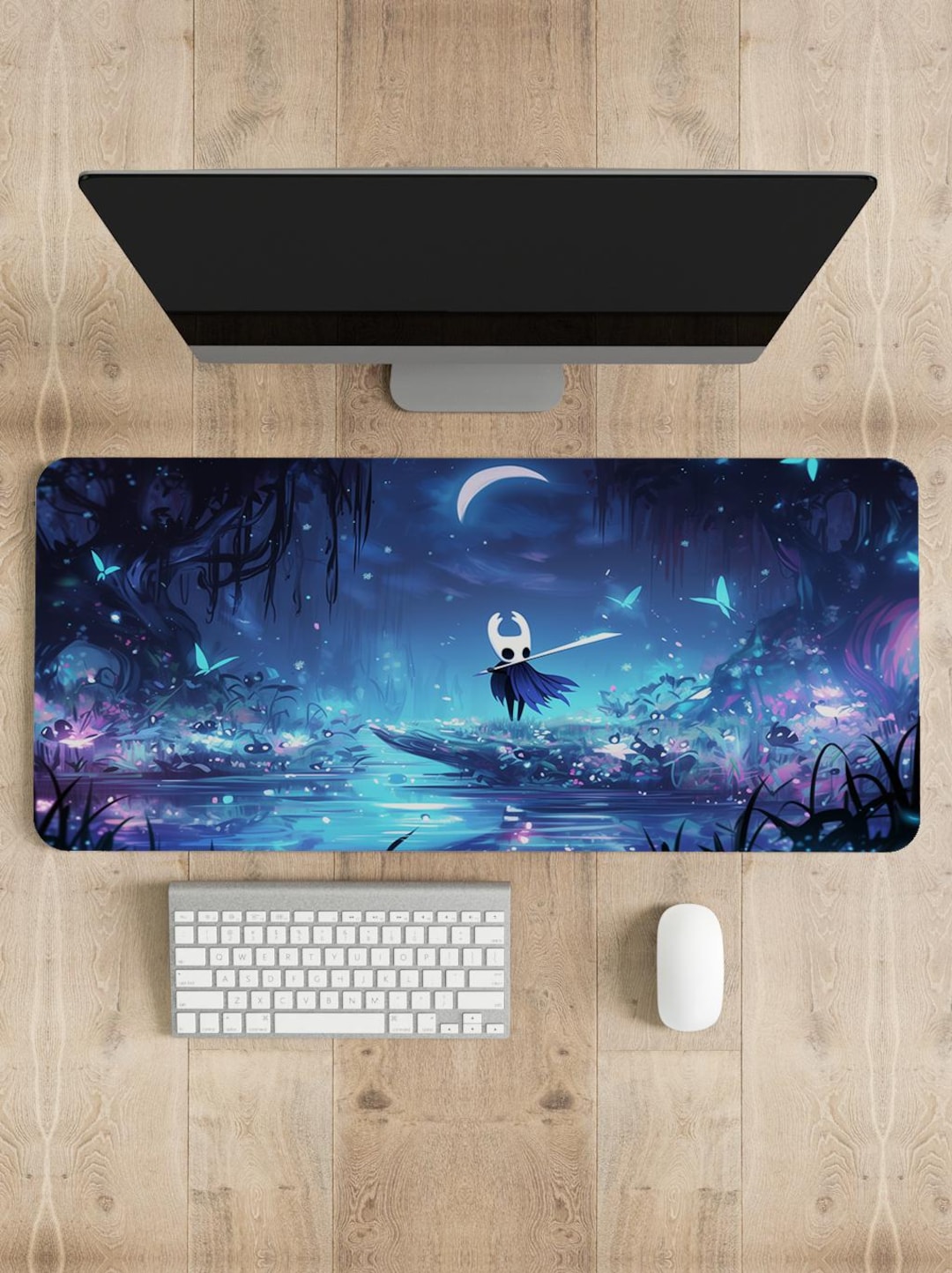 Hollow Knight Mouse Pad, Gaming Mouse Pad, Desk Mat, Customize Mouse ...