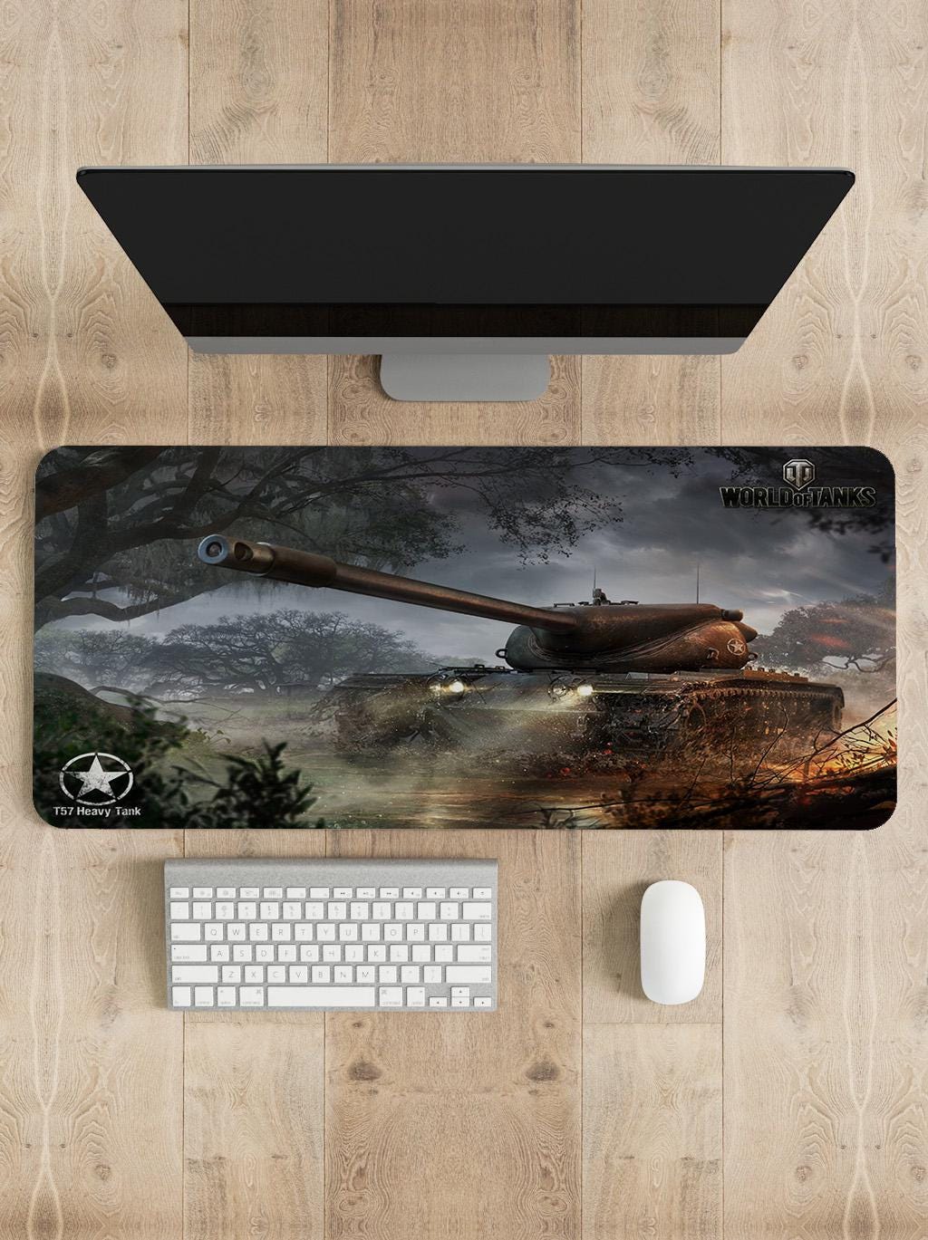World of Tanks Mouse Pad, Gaming Mouse Pad, Desk Mat, Customize Mouse ...