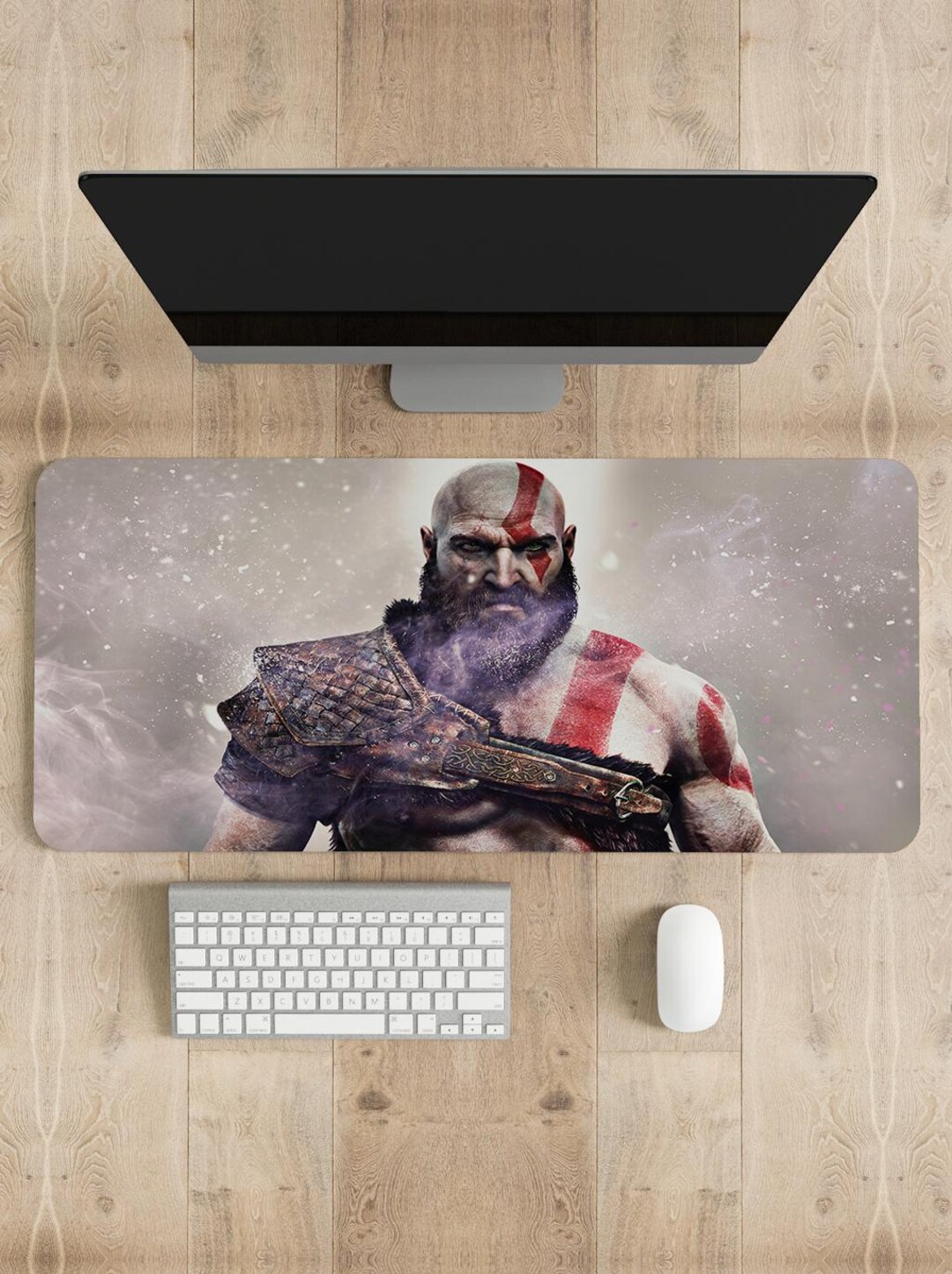 God of War Mouse Pad, Gaming Mouse Pad, Desk Mat, Customize Mouse Pad ...
