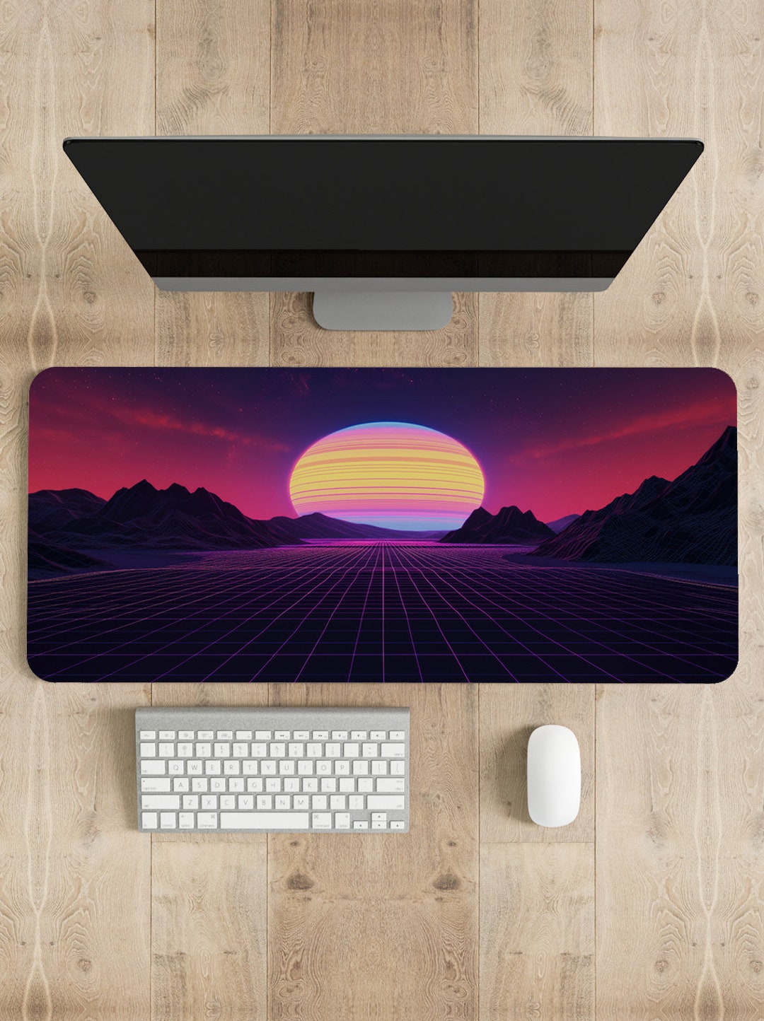 Space Mouse Pad, Planet Mouse Pad, Galaxy Mouse Pad, Gaming Mouse Pad ...