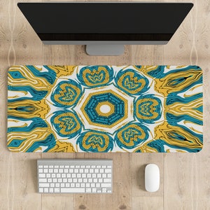 Abstract Modern Mouse Pad, Gaming Mouse Pad, Desk Mat, Customize Mouse ...