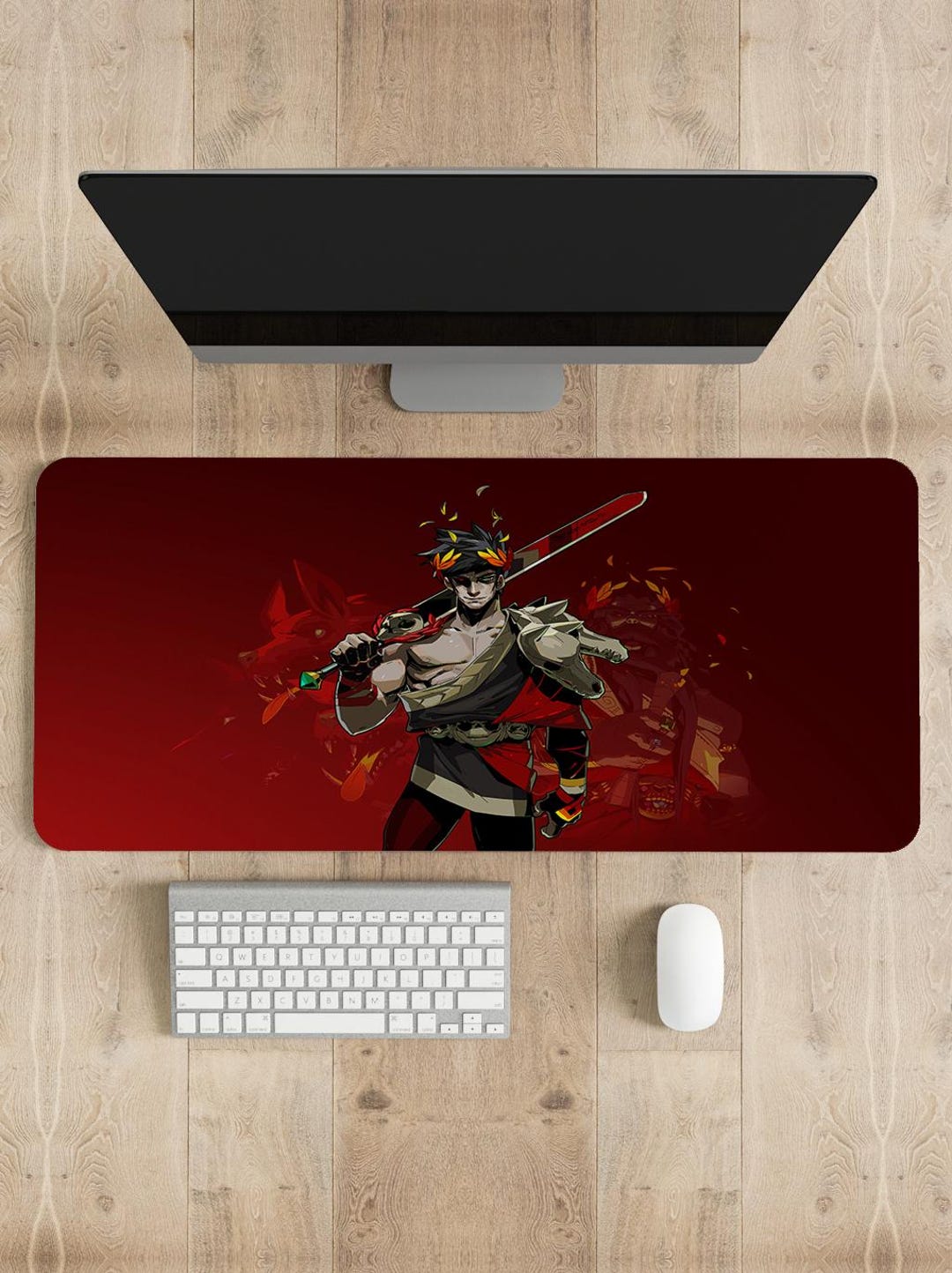 Hades Mouse Pad, Gaming Mouse Pad, Desk Mat, Customize Mouse Pad, Game ...