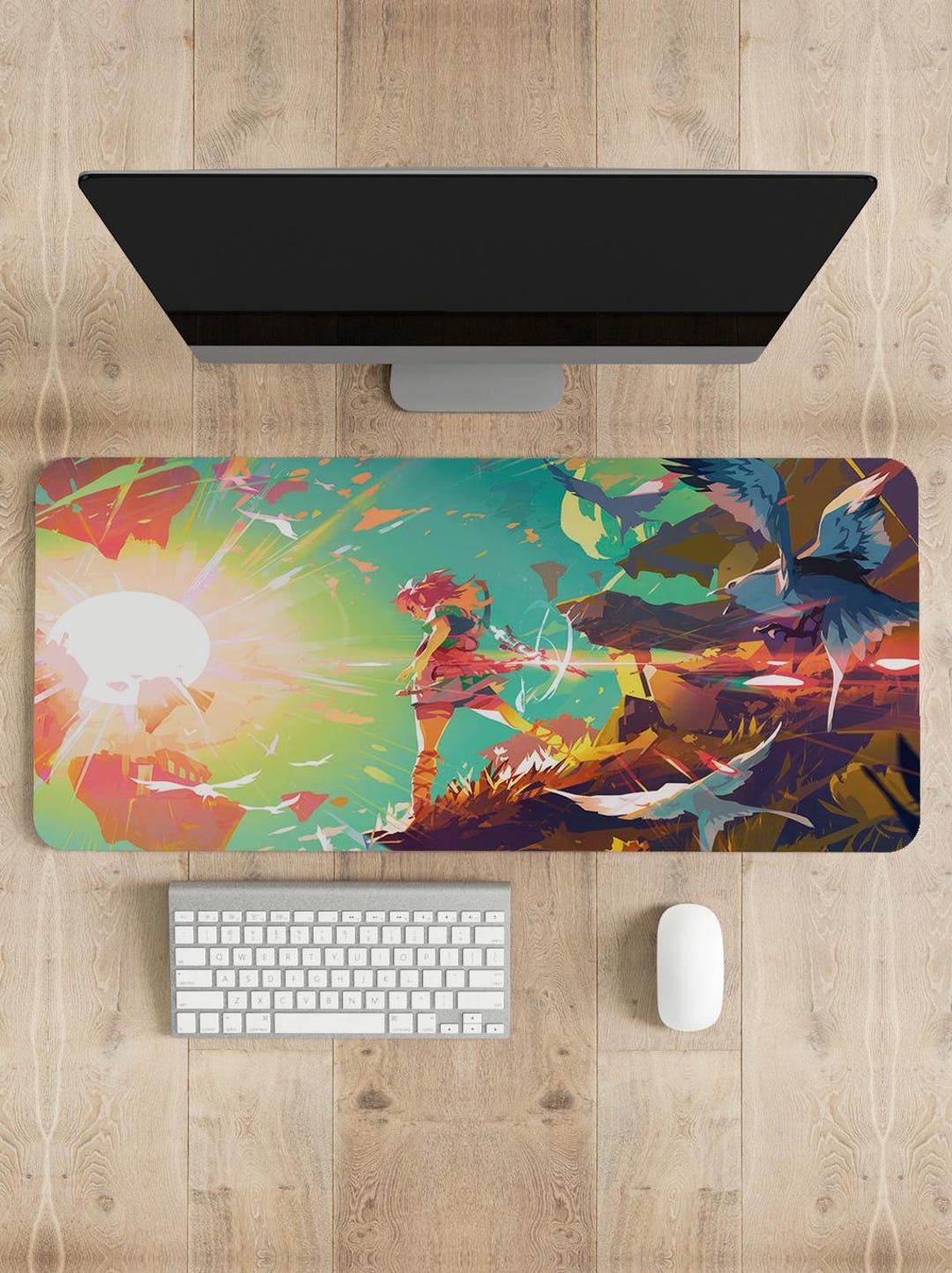 The Legend of Zelda Map Mouse Pad, Gaming Mouse Pad, Desk Mat ...