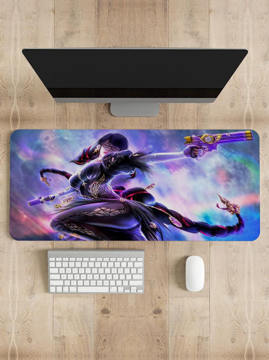 Bayonetta Mouse Pad, Gaming Mouse Pad, Desk Mat, Customize Mouse Pad ...