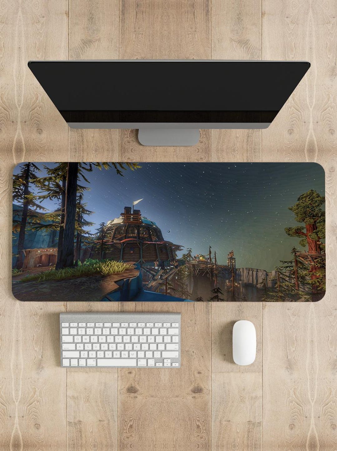 Outer Wilds Mouse Pad, Gaming Mouse Pad, Desk Mat, Customize Mouse Pad ...