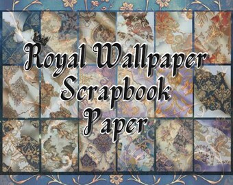 Digital Paper Damask Scrapbook Printable Paper Pack Digital Texture ...