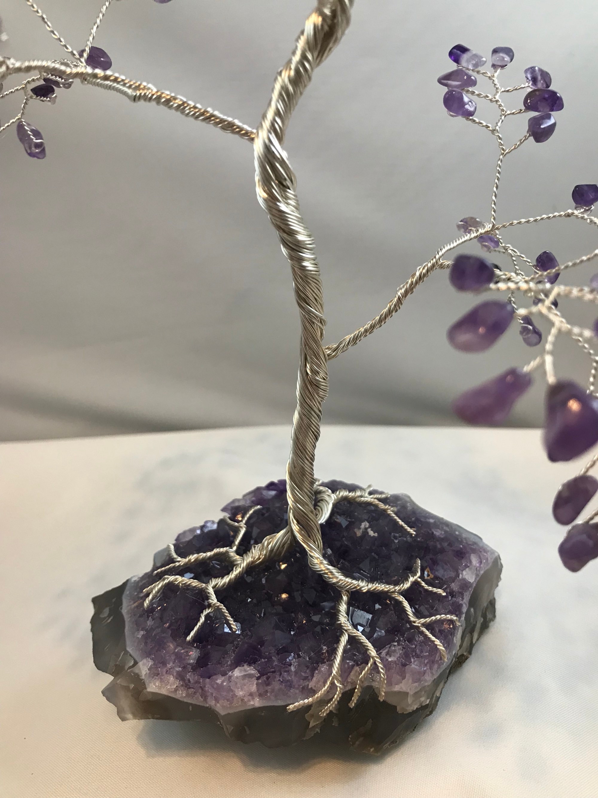 Amethyst Gem Tree - Etsy