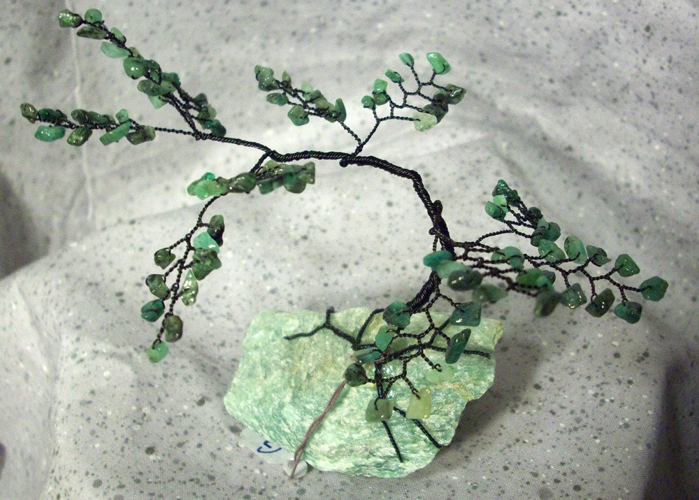 Emerald Bonsai Gem Tree - Etsy