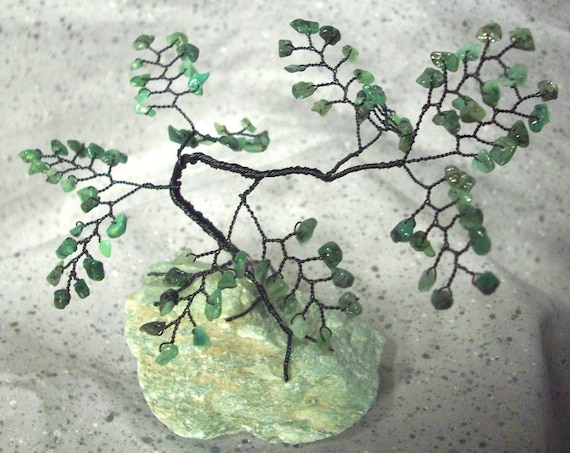 Emerald Bonsai Gem Tree | Etsy