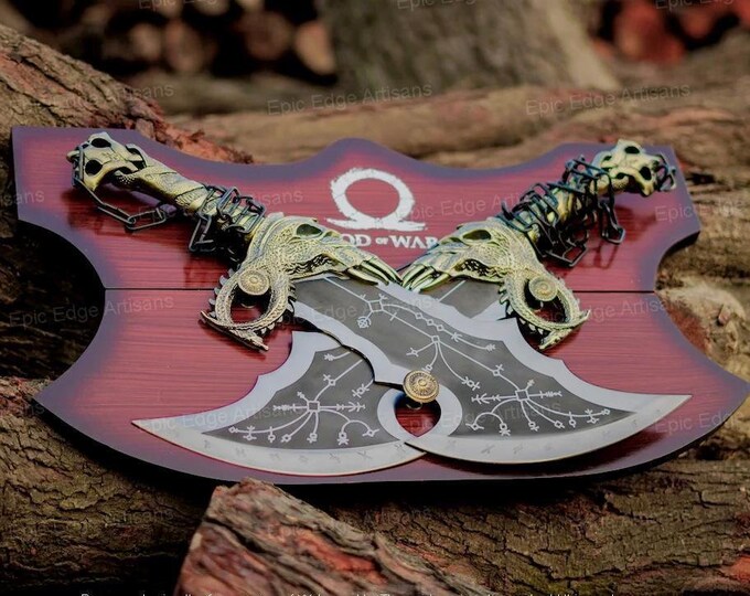 God of War Blades of Chaos & Leviathan Axe | Kratos Cosplay Set ...