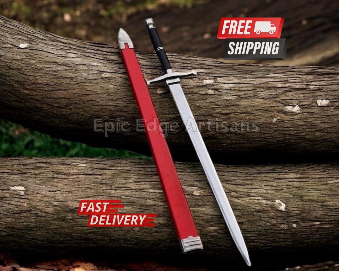 Hand Forged Trunks Sword Replica Dragon Ball Z Damascus Long Sword ...