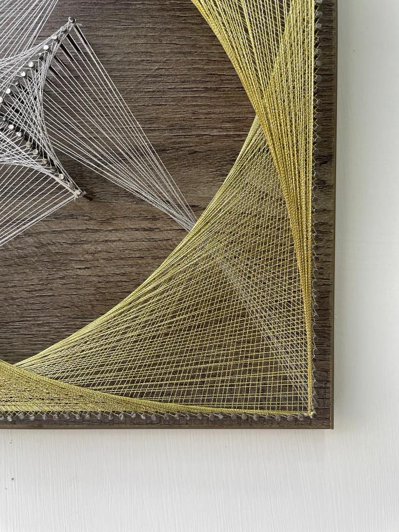String Art Wall Decor Personalized 3D Handmade String Art Mandala ...
