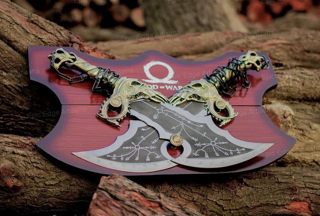 God of War Blades of Chaos & Leviathan Axe | Kratos Cosplay Set ...