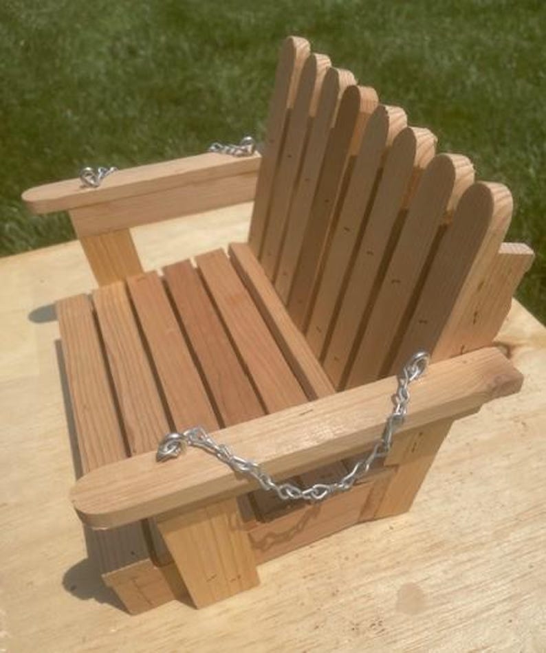 Cedar Squirrel Porch Swing, Squirrel Swing, Cedar Squirrel Swing ...