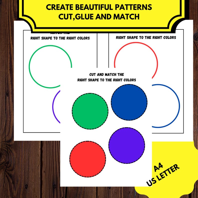 Color Matching Activities for Kids, Toddler Color Printables ...