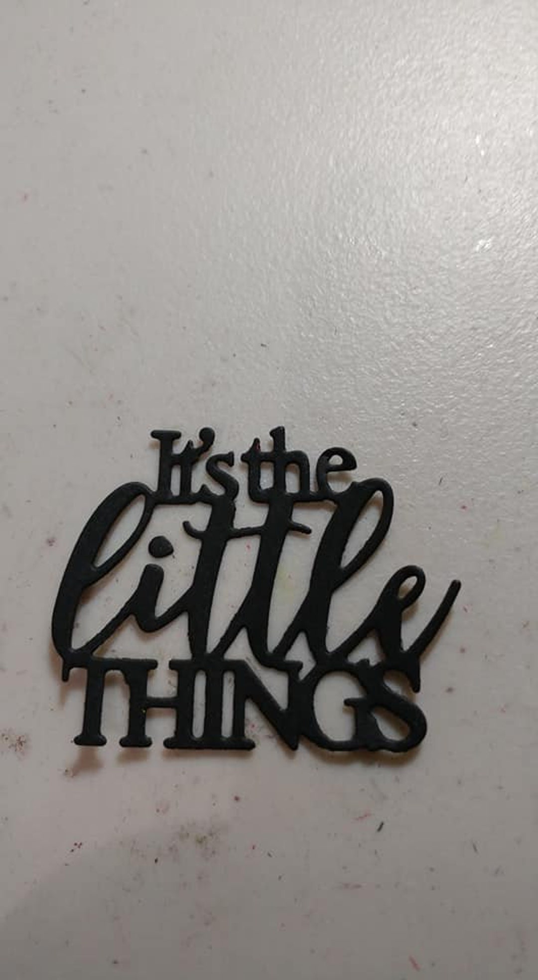 Its the Little Things, Word Set 2 to a Set - Etsy