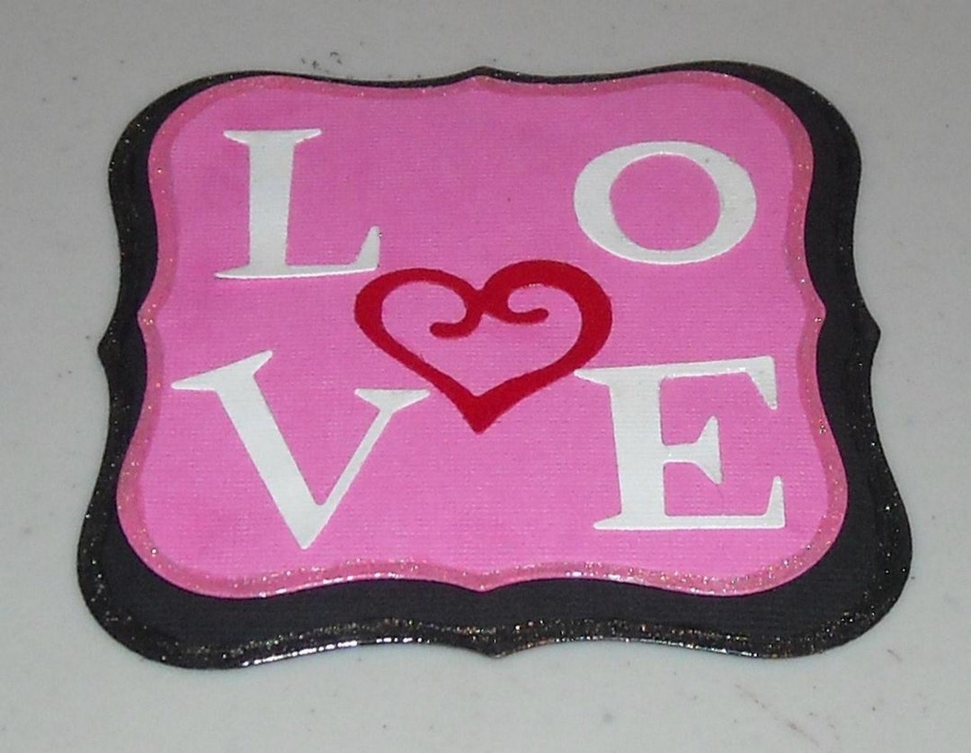 Lg Stackables W/love 2 to a Pack - Etsy