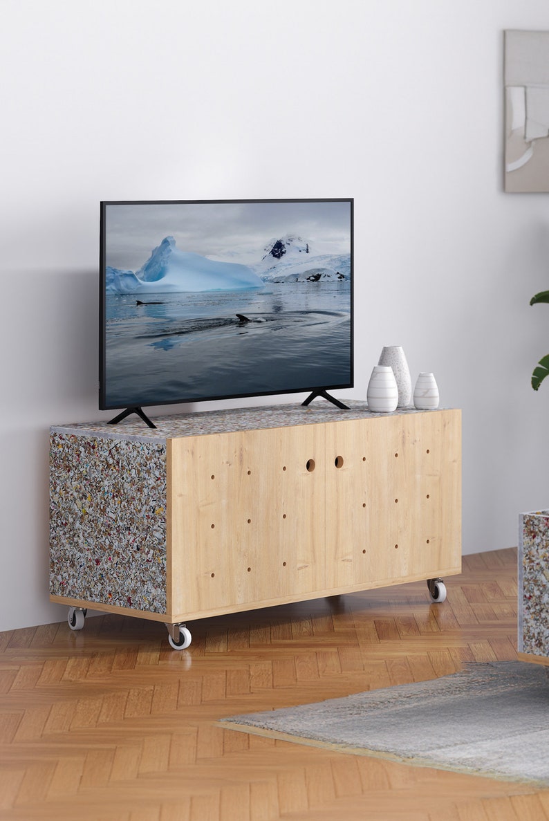 Yasy Modular Wheeled Cantilever Media Console, TV Unit and Console ...