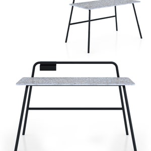 RECYCLED STUDY DESK | Laptop Work Desk | Home Office Desk | Aesthetic ...