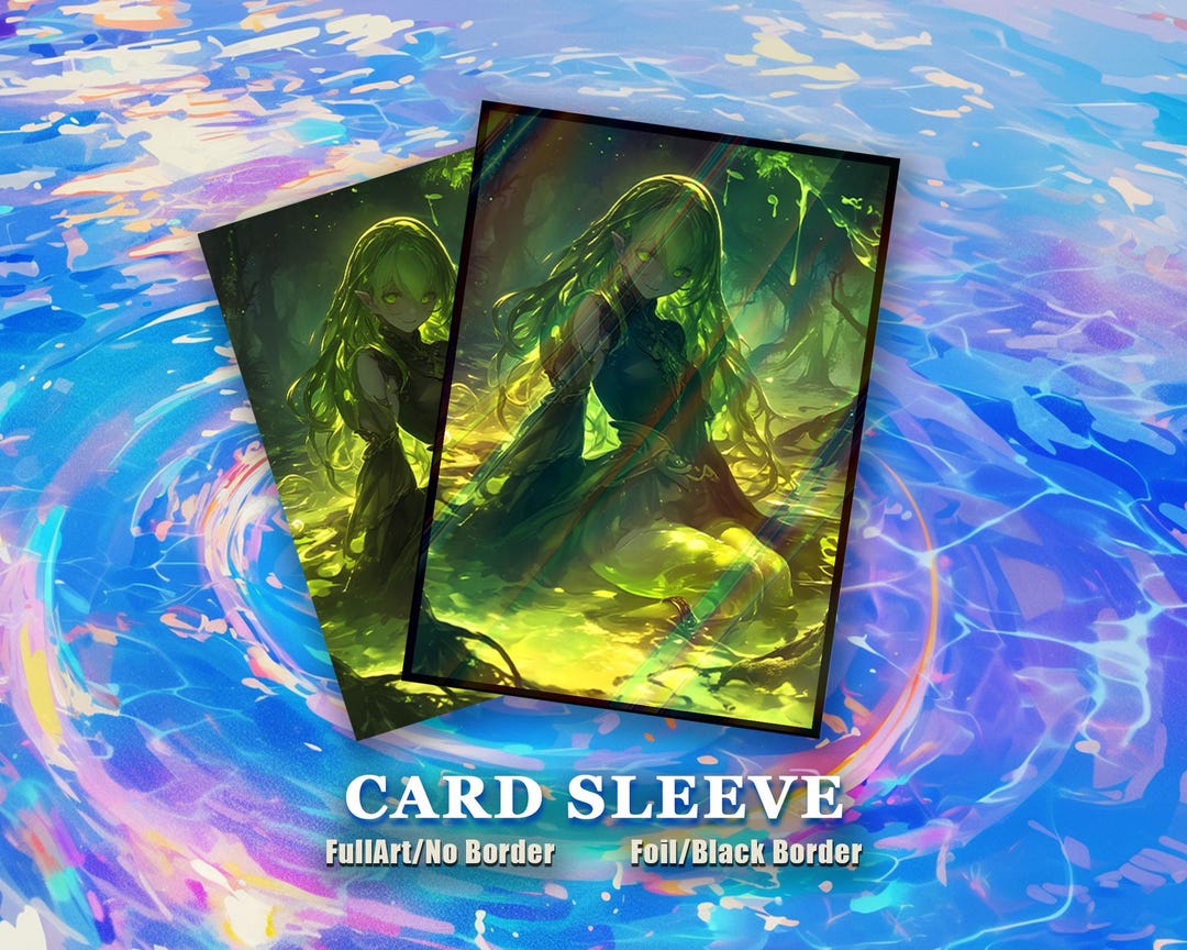 MTG Card Sleeves: Elf in Glowing Swamp High Quality Sleeves, Suitable ...