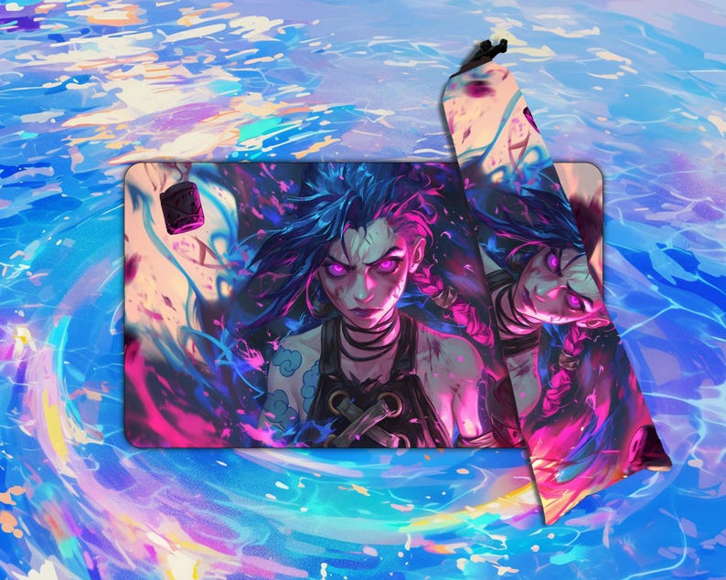 Riftbound Zones Playmat: Arcane Theme – 24"x14" Custom TCG/MTG Playmat ...
