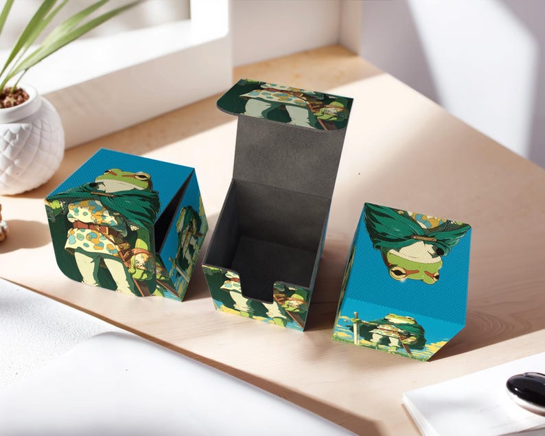 Deck Box, Cape Frog - Anime Style, 75+ Storage Collectible Deck Boxes ...