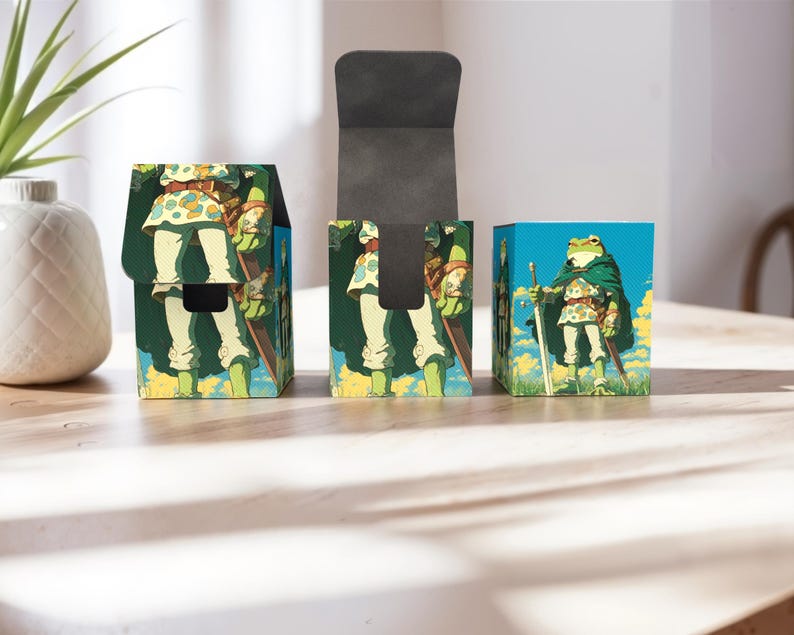 Deck Box, Cape Frog - Anime Style, 75+ Storage Collectible Deck Boxes ...