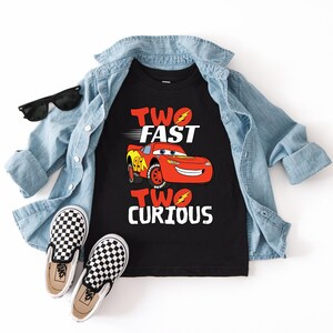 Two Fast Two Curious Birthday PNG, Cars Birthday PNG, Car Race Birthday ...