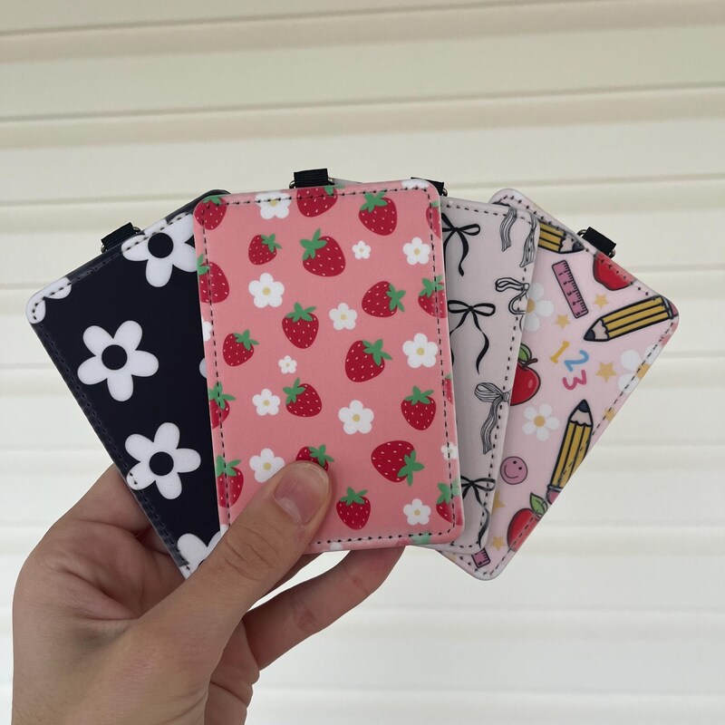 Cute Badge Holder - Etsy