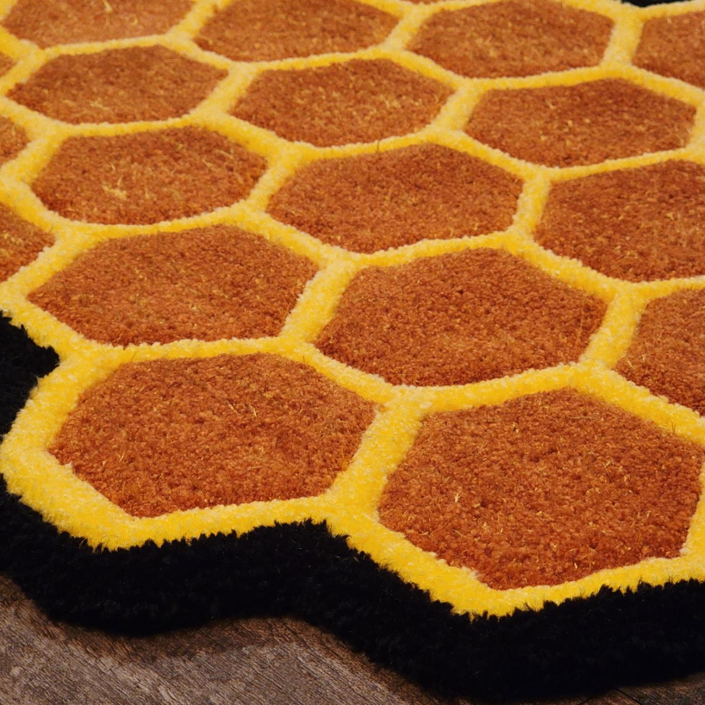 Honeycomb Handmade Tufted Rug - Etsy