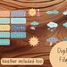 Colourful Kids Calendar Days Months Weather Home School Ready to Print ...