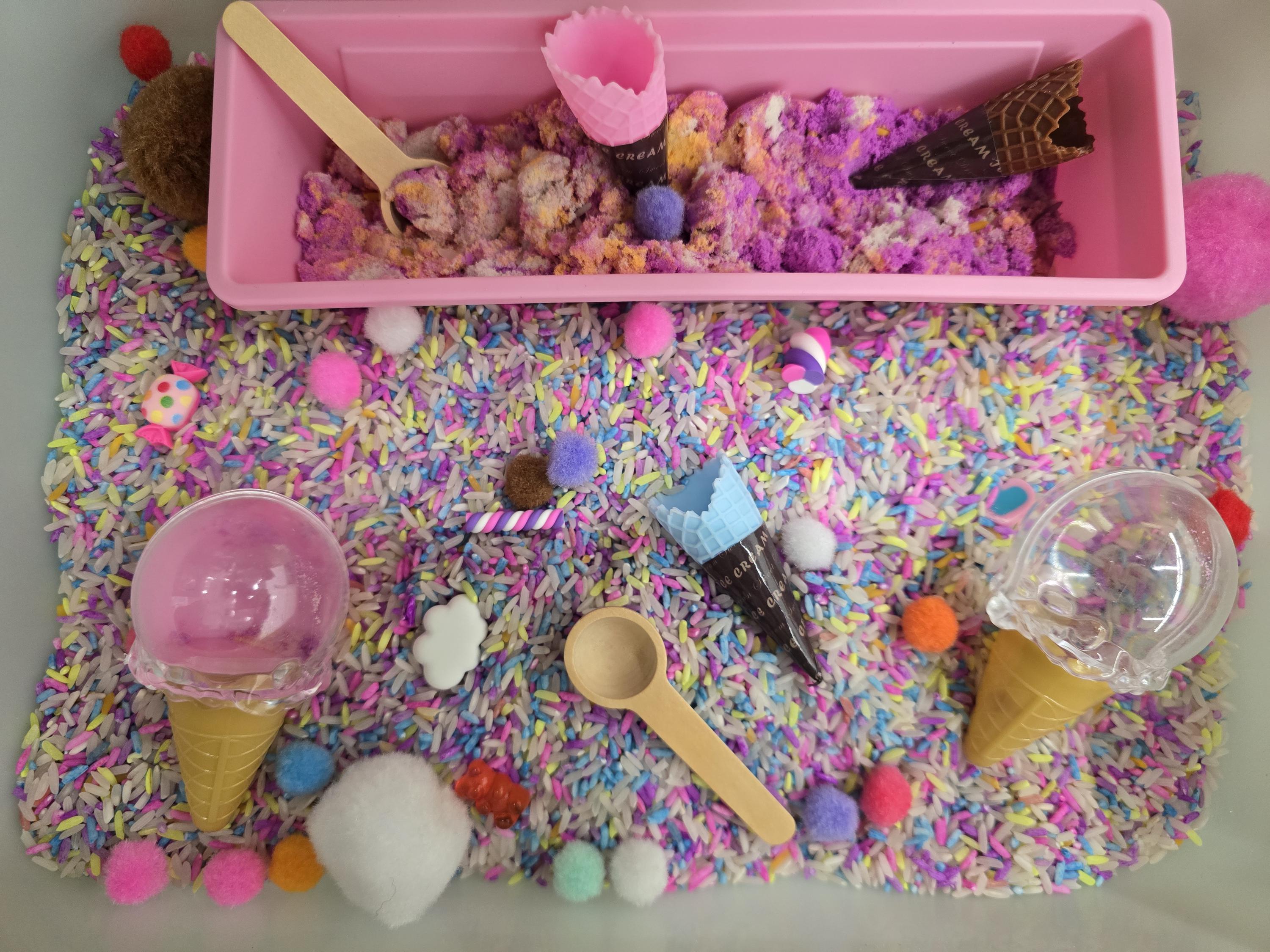 Ice Cream Sensory Kit: Sundae Funday - Toddler Summer Toy - Etsy