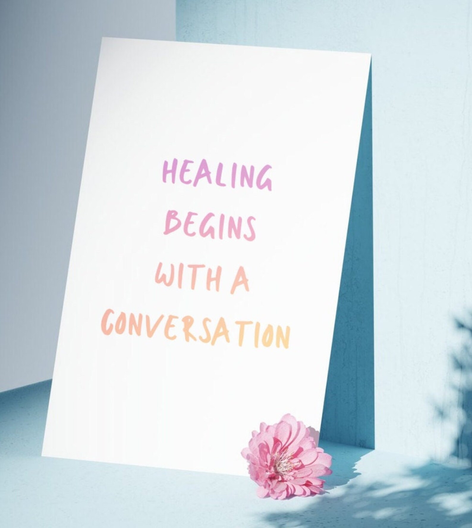 Therapy Office Decor - Counselling Poster - Mental Health Print ...