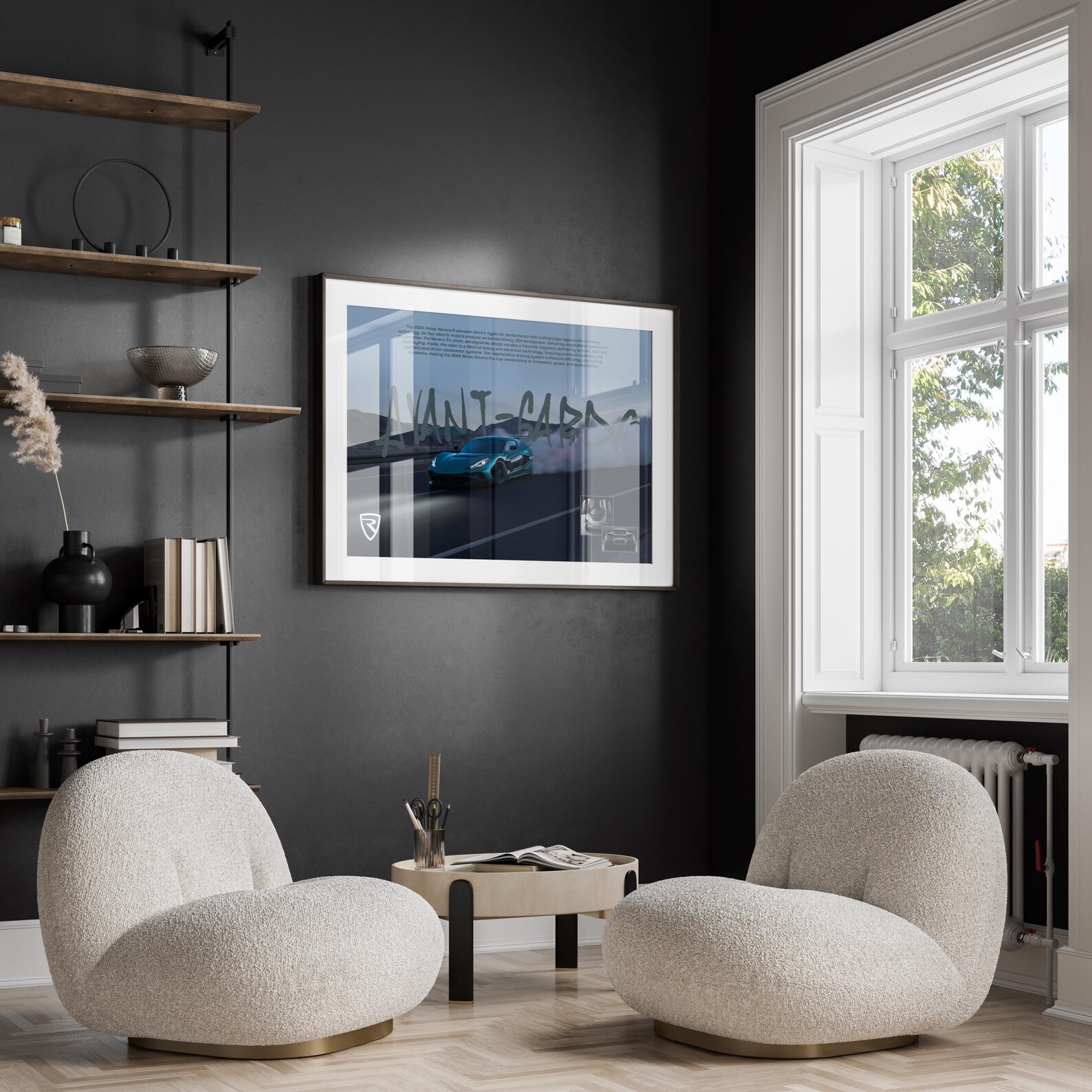 Rimac Nevera R Poster - Hypercar Wall Art - Modern Car Print - Perfect Wall Art for Car Lovers ...