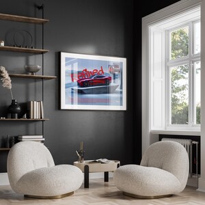 Aston Martin Vanquish Poster Supercar Wall Art Modern Car Print Perfect ...