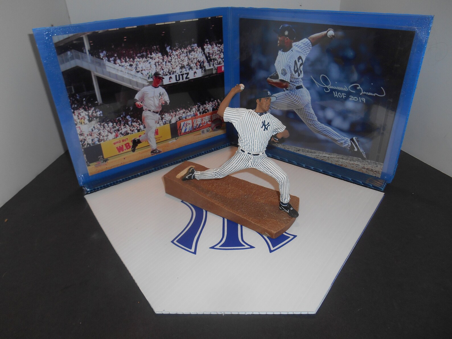 New York Yankee MLB Photo Display Base for Sports Memorabilia - Etsy