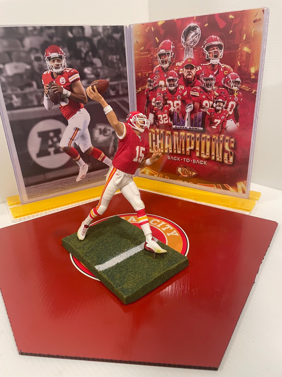 Discounted Custom Patrick Mahomes Figure - Etsy