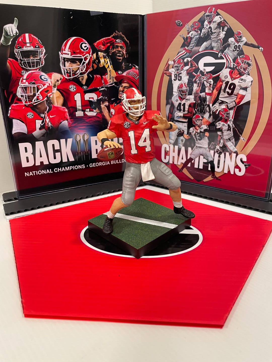 Connor Stockton Custom Mcfarlane Figure. Team Photo Display is Included ...