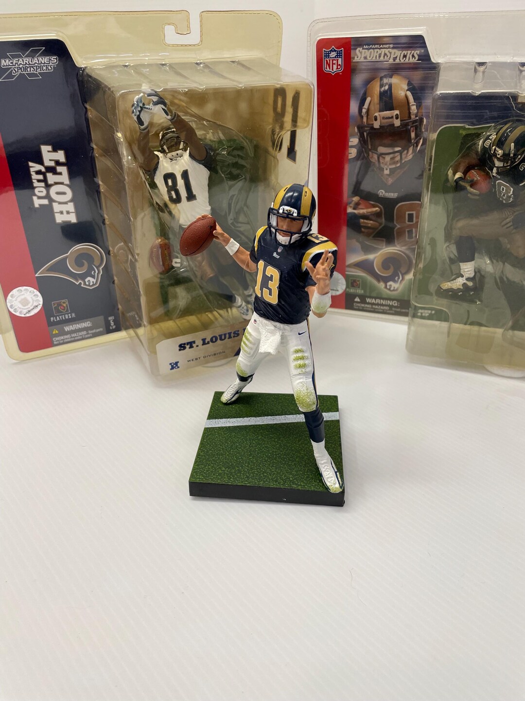 3 Mcfarlane Packer QB Legends on Team Displays - Etsy