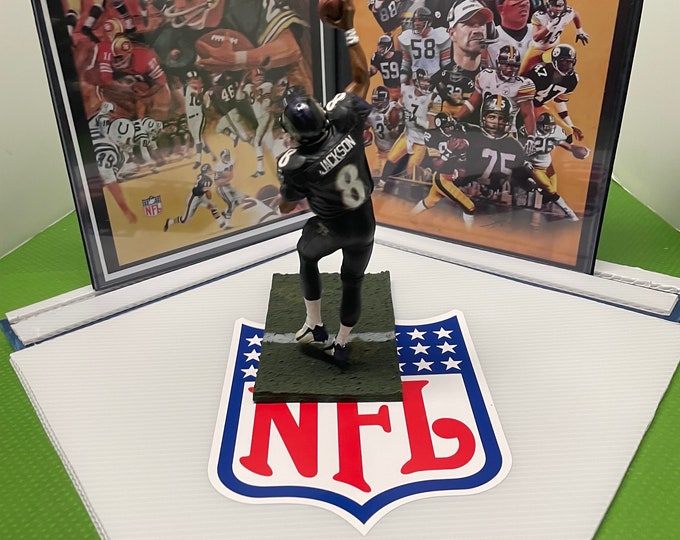 Pre Order discounted Custom Lamar Jackson Baltimore Ravens Mcfarlane ...