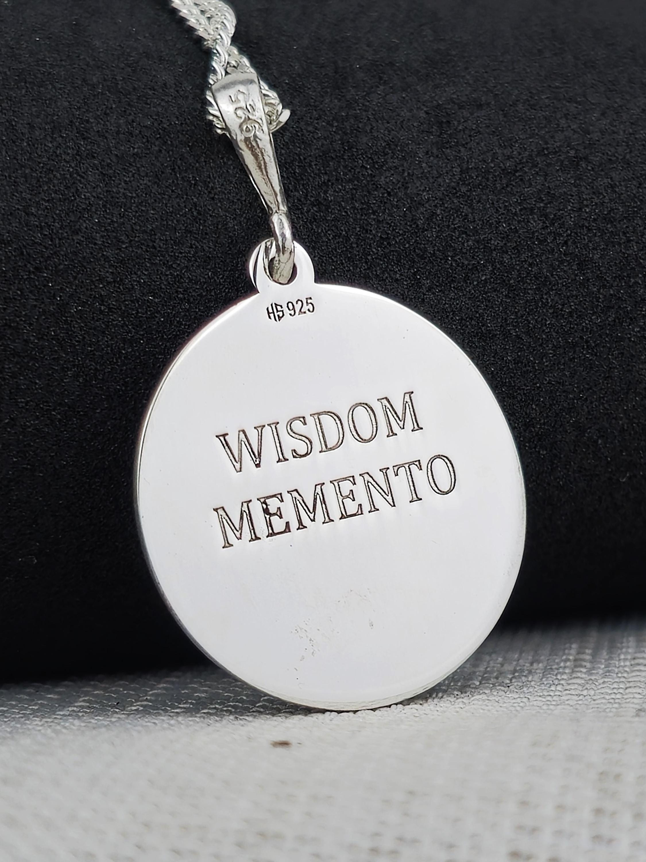 Wisdom Necklace With Courage, Justice & Temperance Symbols - Unique ...
