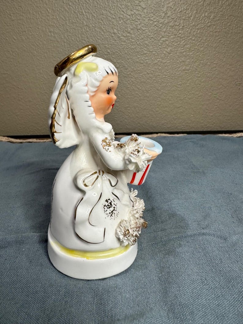 1950s Napco july Angel Figurine A1367 - Etsy